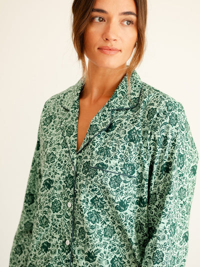 Iris Top in Jade Floral – MILLE