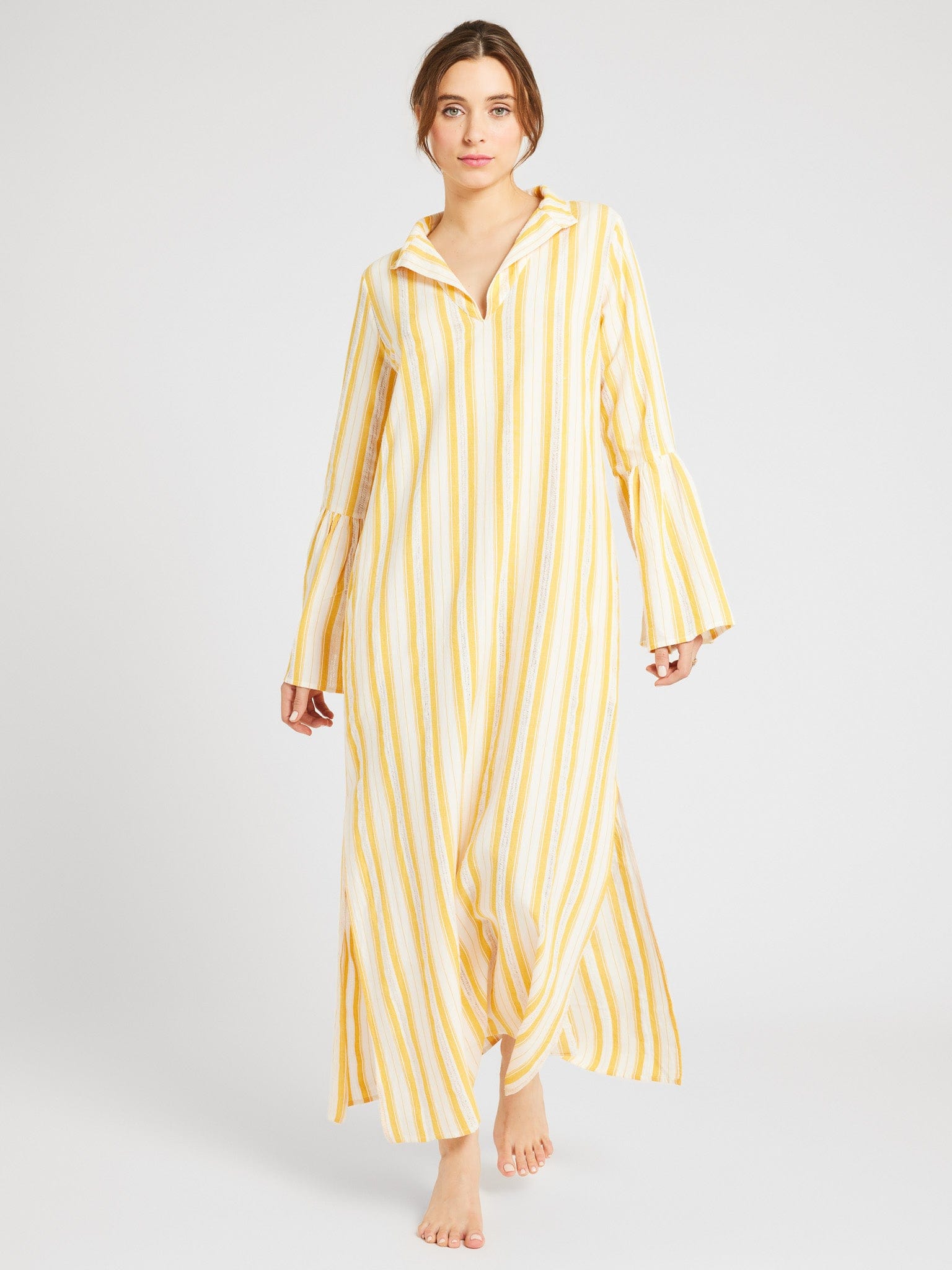 Jacqueline Dress in Citrus Stripe – MILLE