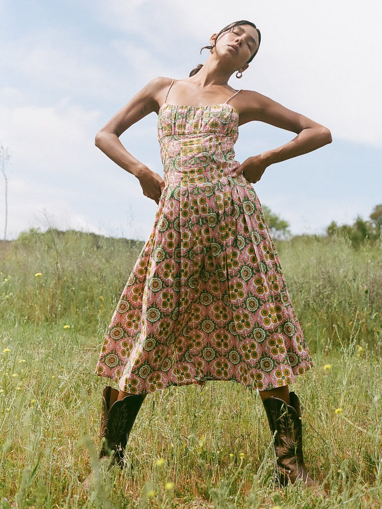 Tully Dress in Yucatan – MILLE