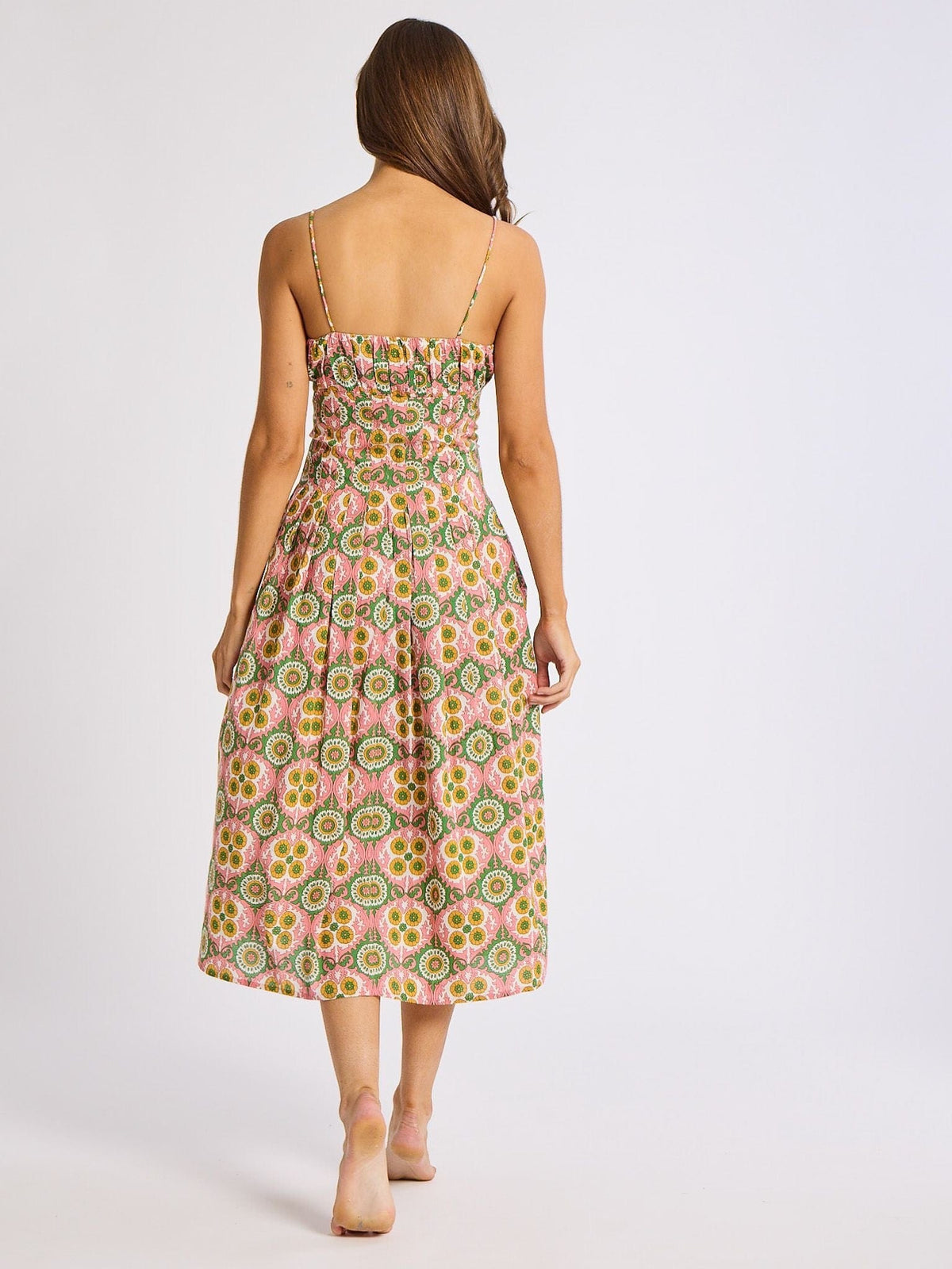 Tully Dress in Yucatan – MILLE