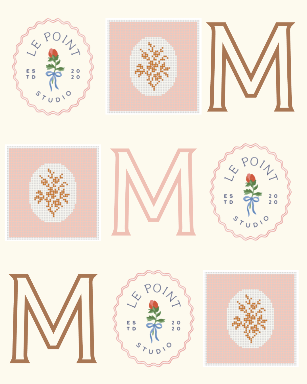 LE POINT NEEDLEPOINT CLASS - TAKE HOME KIT – MILLE